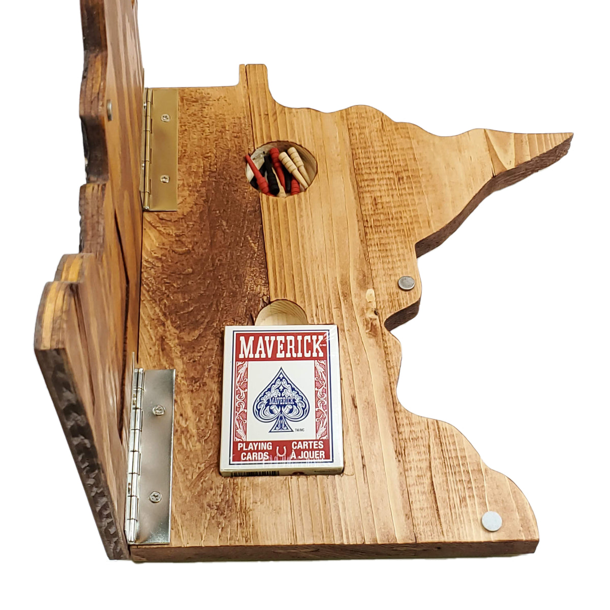 Deluxe Minnesota State Cribbage Board | Made In USA